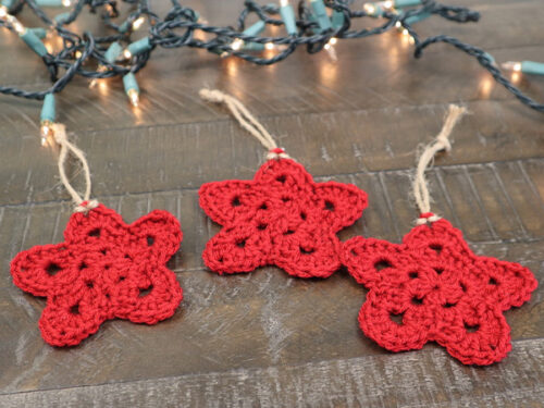 Simple Crochet Star Pattern With A Free Tutorial - Hands That Bless