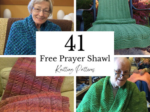 41 Free Prayer Shawl Knitting Patterns - Hands That Bless