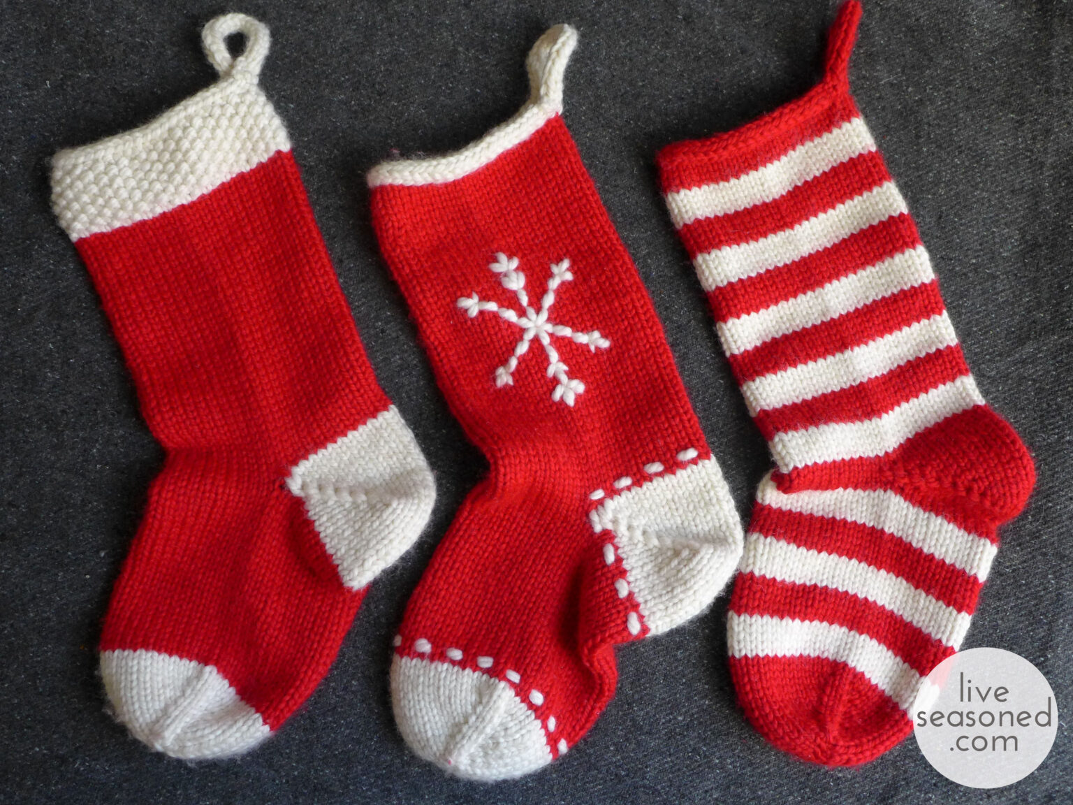 35+ Free Knitted Christmas Stocking Patterns - Hands That Bless
