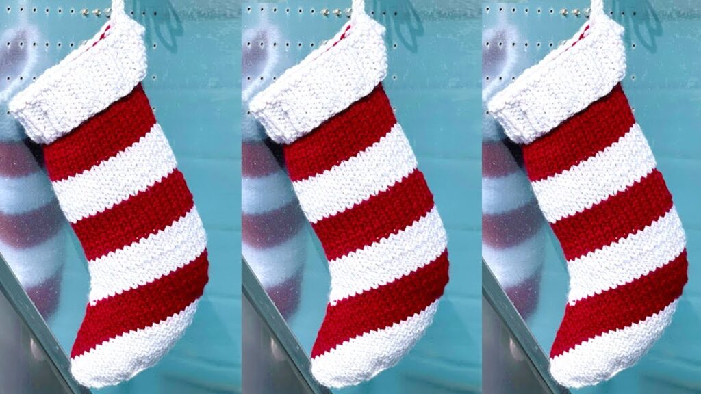 35+ Free Knitted Christmas Stocking Patterns - Hands That Bless