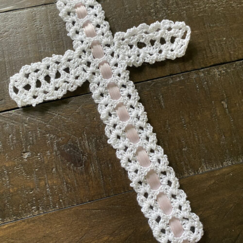 Free Lace Crochet Cross Pattern With Easy Tutorial - Hands That Bless